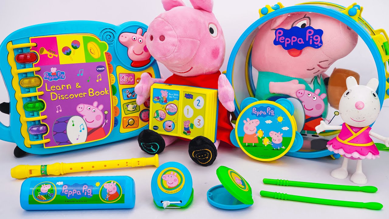 96 Minutes of Satisfying ASMR Unboxing 🎶 Adorable Peppa Pig Musical ...