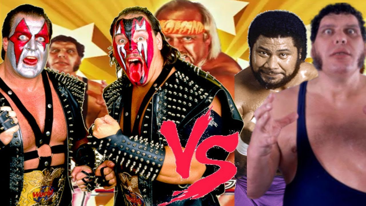 WWF Legends 2.1 Mod Matches Demolition vs The Colossal Connection - YouTube
