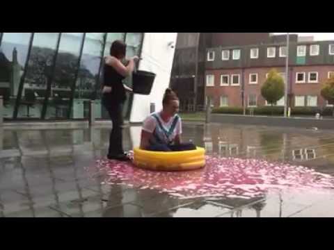 Girl gunged - YouTube