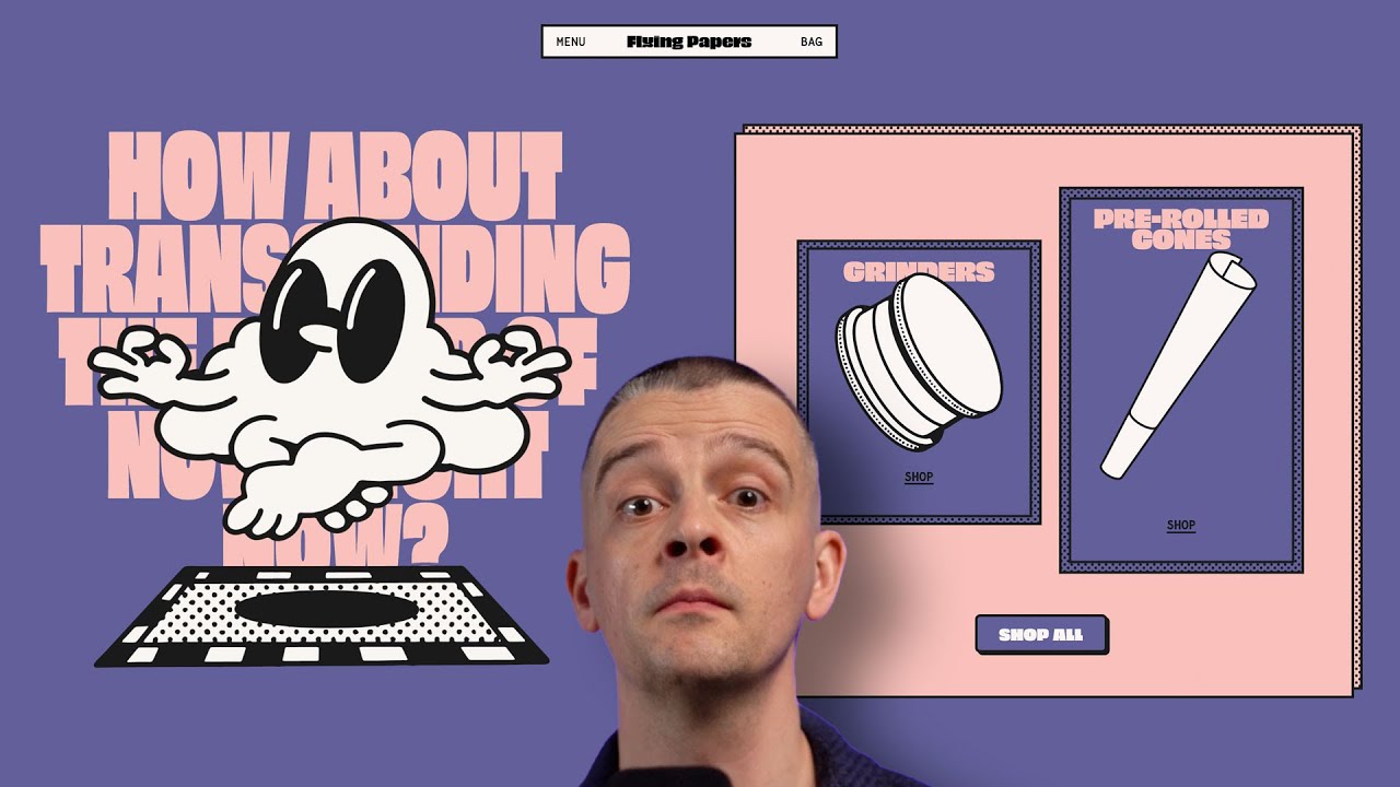 6 E-Comm Sites With Awesome Layouts - YouTube