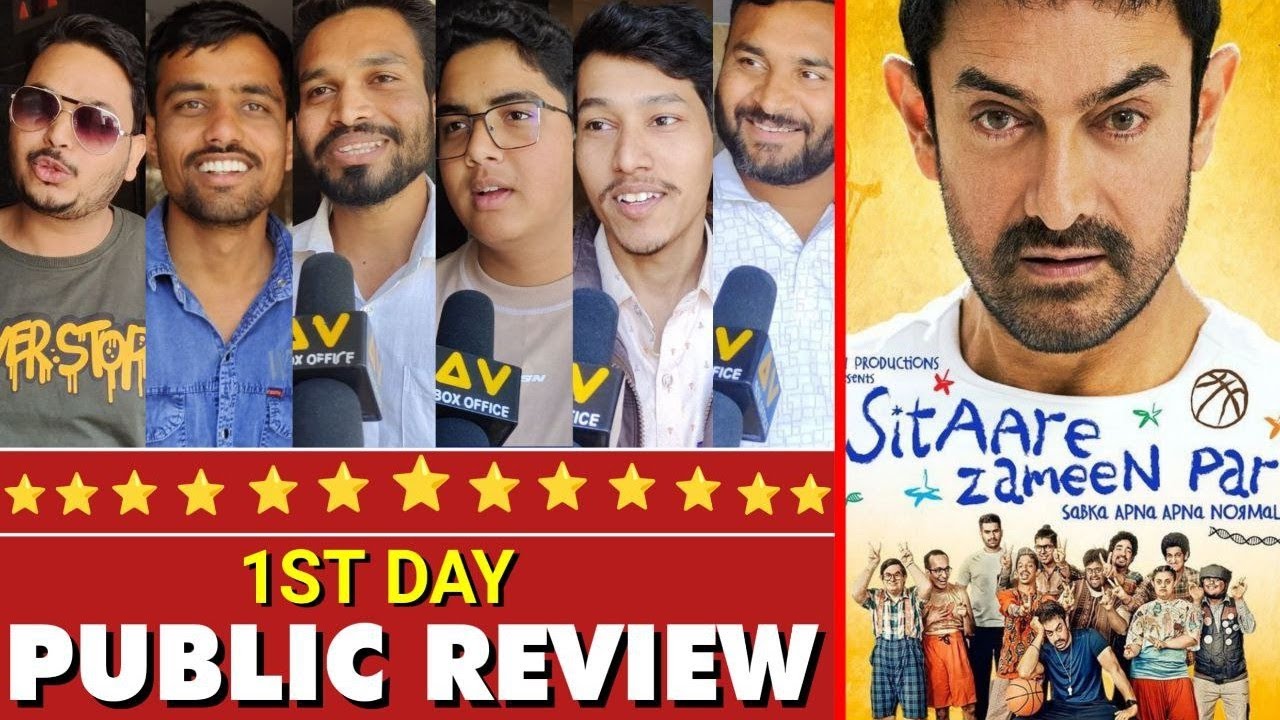 Sitaare jameen par public review reaction, Aamir Khan - YouTube