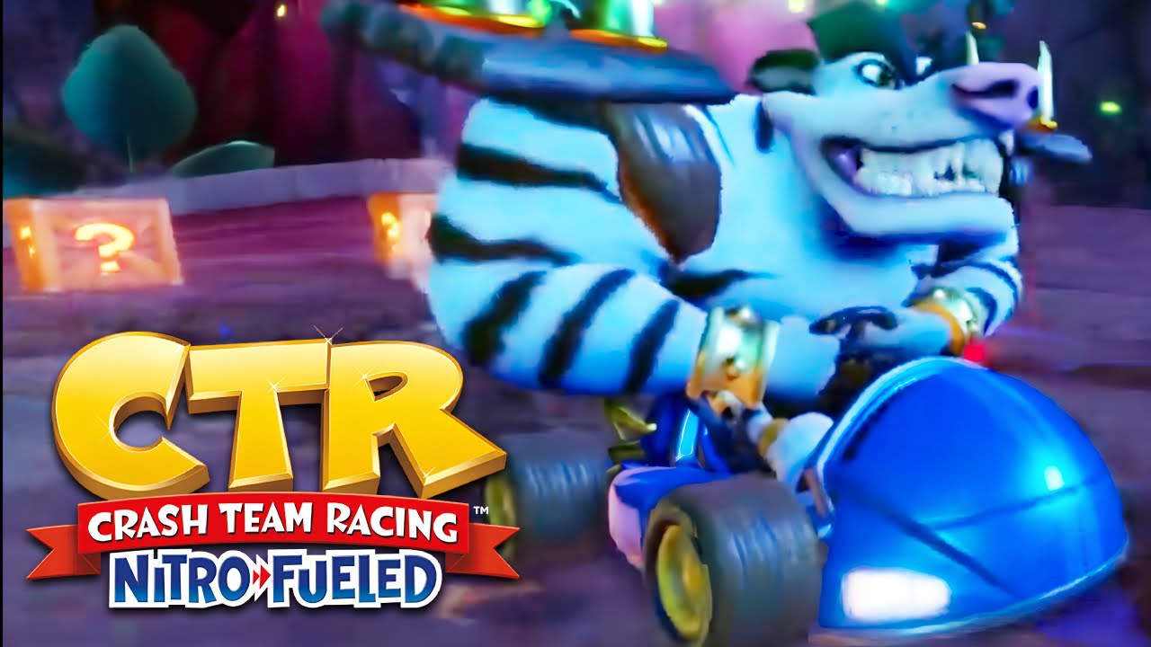 Tiny Tiger Raced In His Temple - Crash Team Racing Nitro-Fueled - YouTube