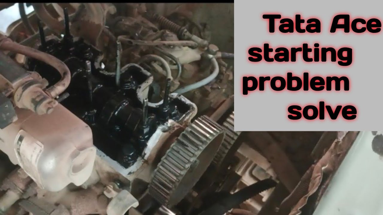 Tata Ace starting problem solve // Tata ace tapit setting // टाटा ऐस ...