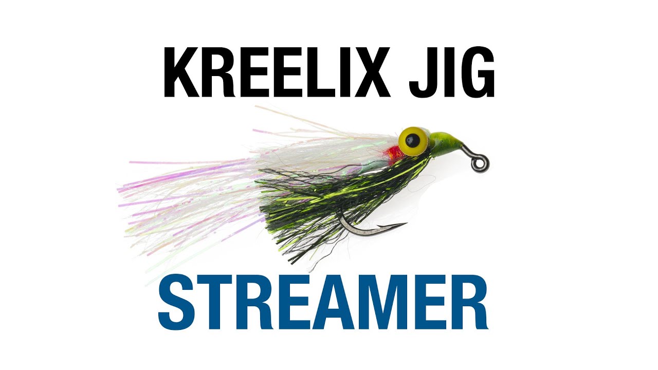 Learn How To Tie The Kreelix Jig Streamer - YouTube