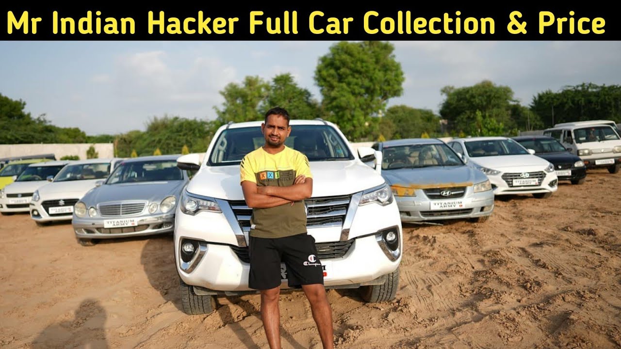MR INDIAN HACKER Car Collection | More Than 1 Crore | Mr Indian Hacker ...