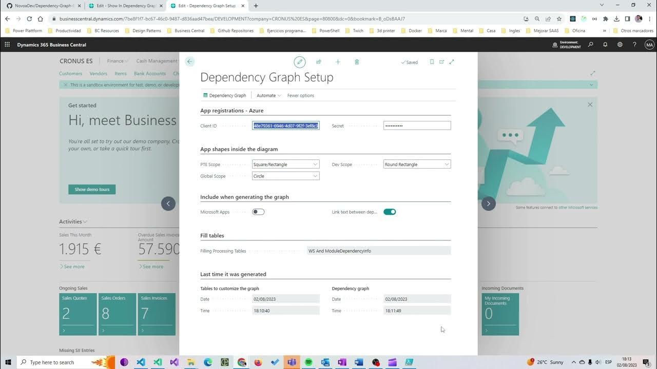 Dependency Graph - Business Central - Extension - YouTube