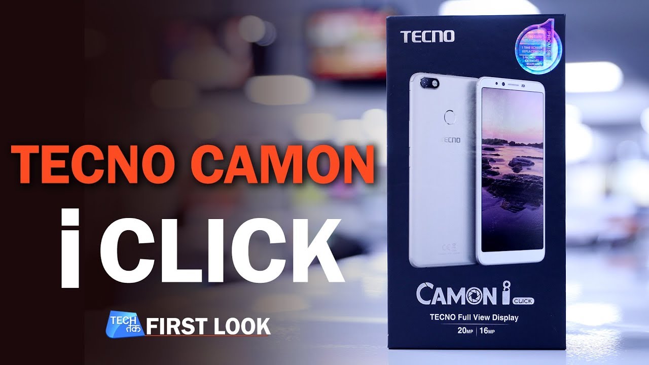 Tecno Camon i CLICK Smartphone: First Look | Tech Tak - YouTube