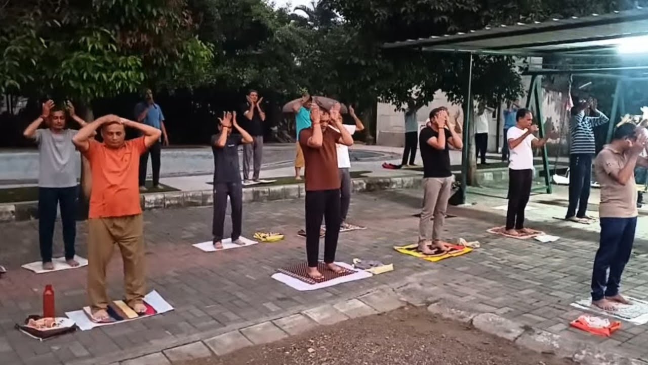 Aura Harmony Centre is live #yoga navel hammering Techniques # - YouTube