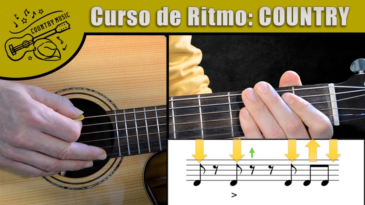 Aprende Ritmos de Guitarra: un ritmo Country | Curso Guitarra Rítmica ...