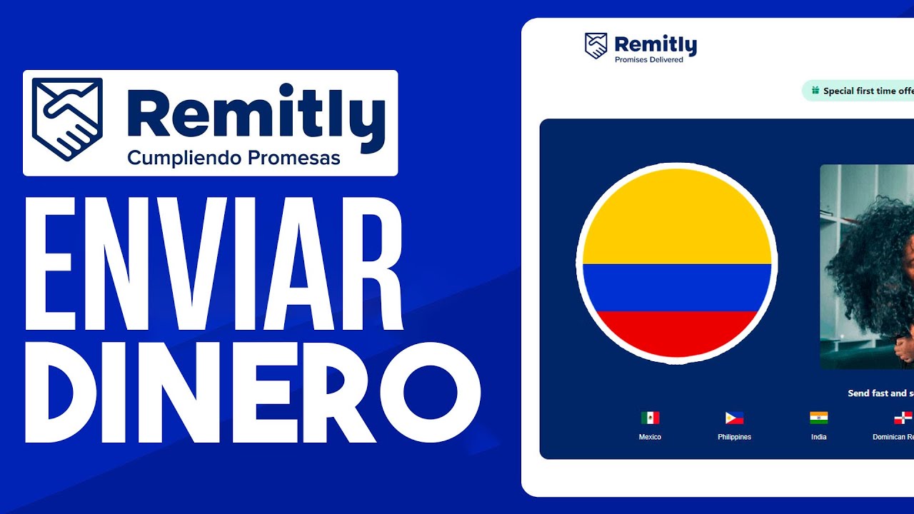Cómo ENVIAR DINERO por Remitly a Colombia (Guía Rapida) - YouTube