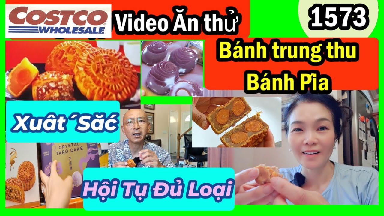 Review Hội tụ đủ loại ngon bánh pía trung thu Costco, chợ, gom các ...