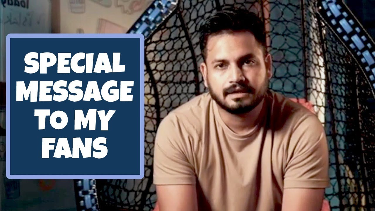 Special message to my fans | Azlan Shah - YouTube