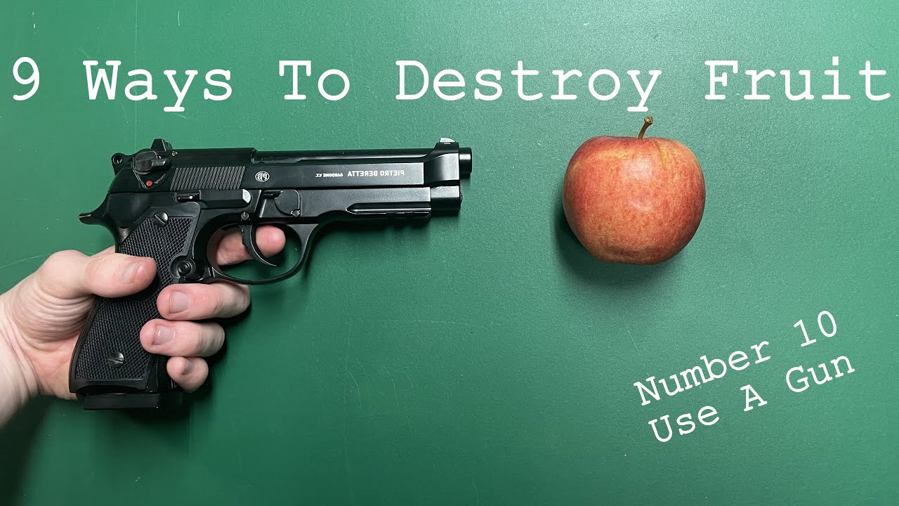 9 Ways To Discombobulate Fruit - YouTube