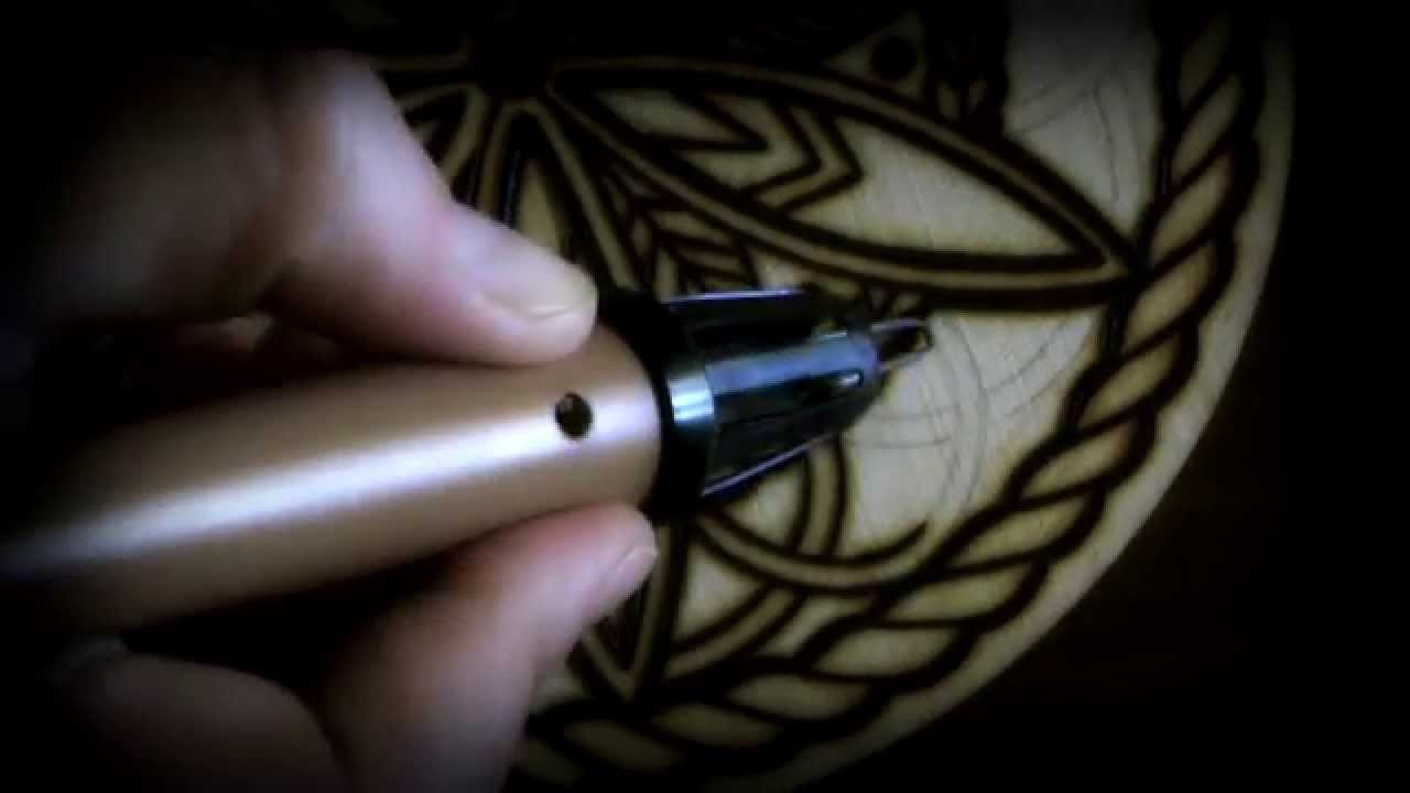 Подставка. Дудлинг и пирография. / Doodle and Pyrography. Mandala. - YouTube