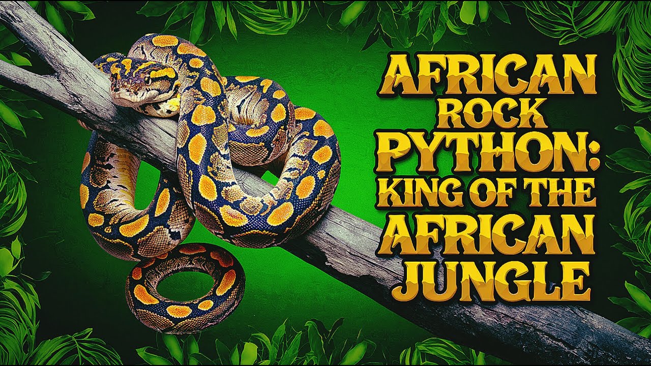 African Rock Python: King of the African Jungle ll अफ्रीकन रॉक पाइथनः अफ्रीका का जंगल का राजा 🪱🪱 ...