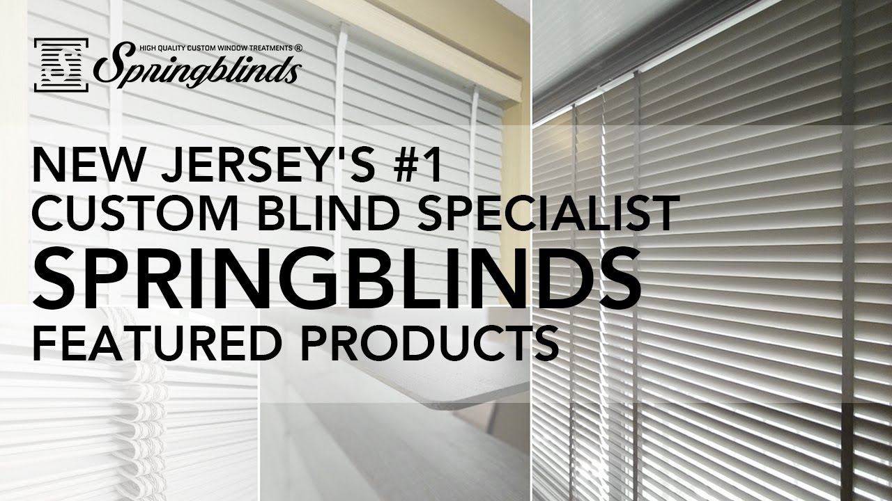 SPRINGBLINDS: OUR FEATURED PRODUCTS - YouTube