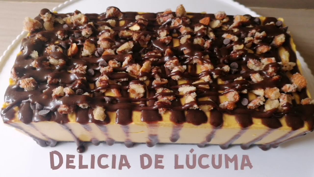 DELICIA DE LUCUMA con GALLETA OREO SIN HORNO Y SUPER Fácil - POSTRES ...
