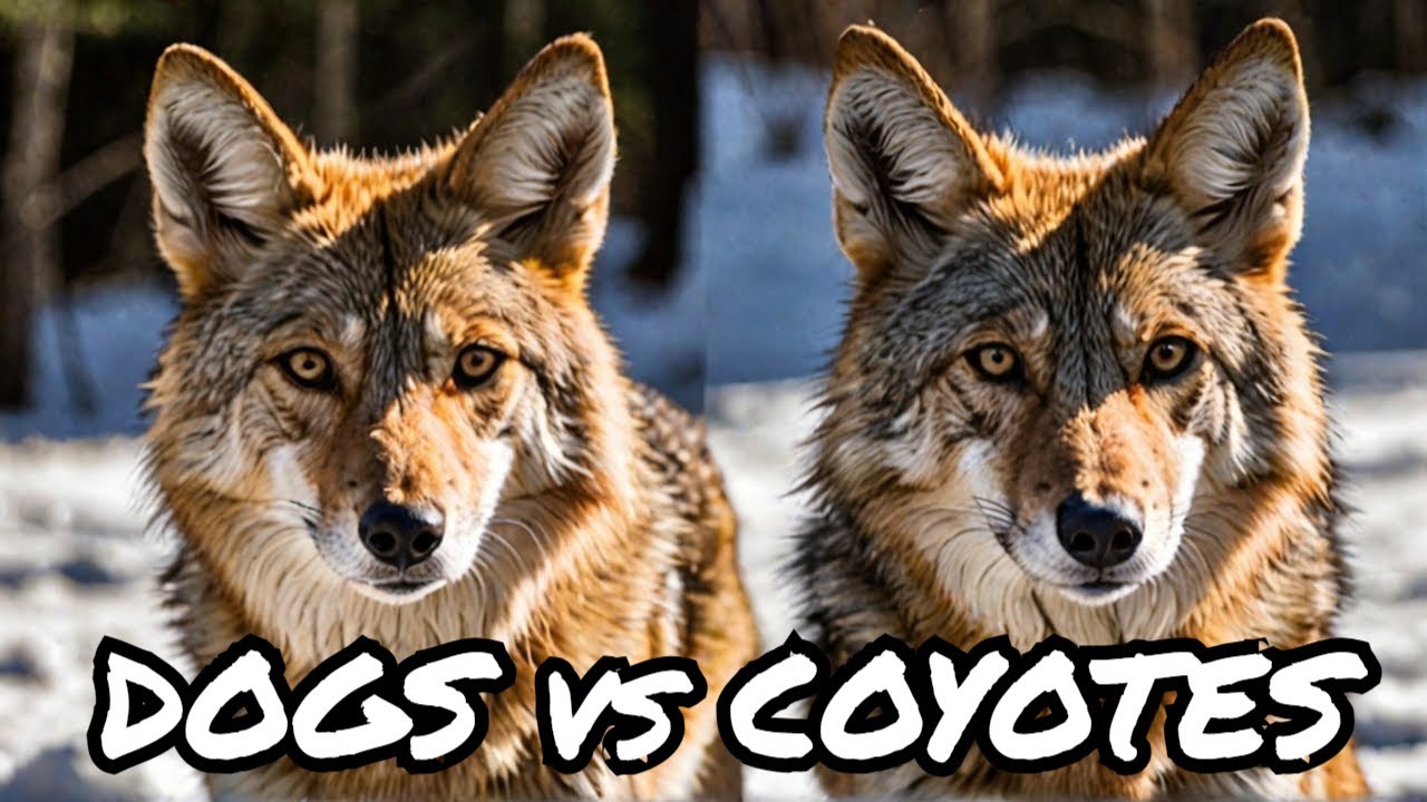 🔴 Dogs vs Coyotes - The Ultimate Showdown (What to Do) - YouTube