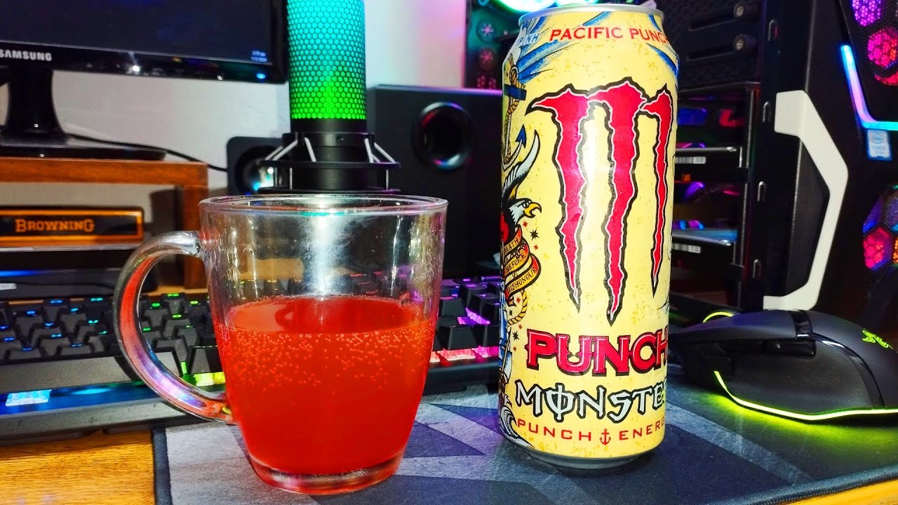 Monster Energy Pacific Punch - Flavor Taste Review - YouTube