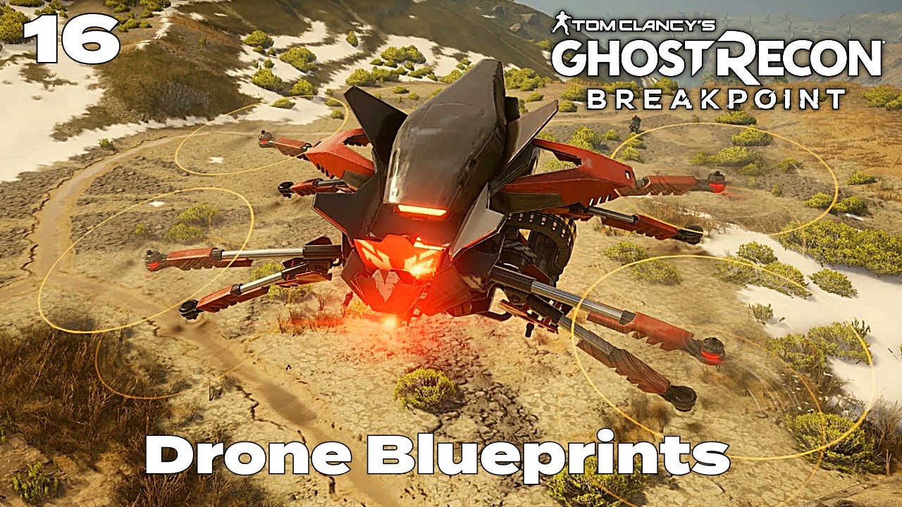 Tom Clancy Ghost Recon Breakpoint | Drone Blueprints part 16 - YouTube