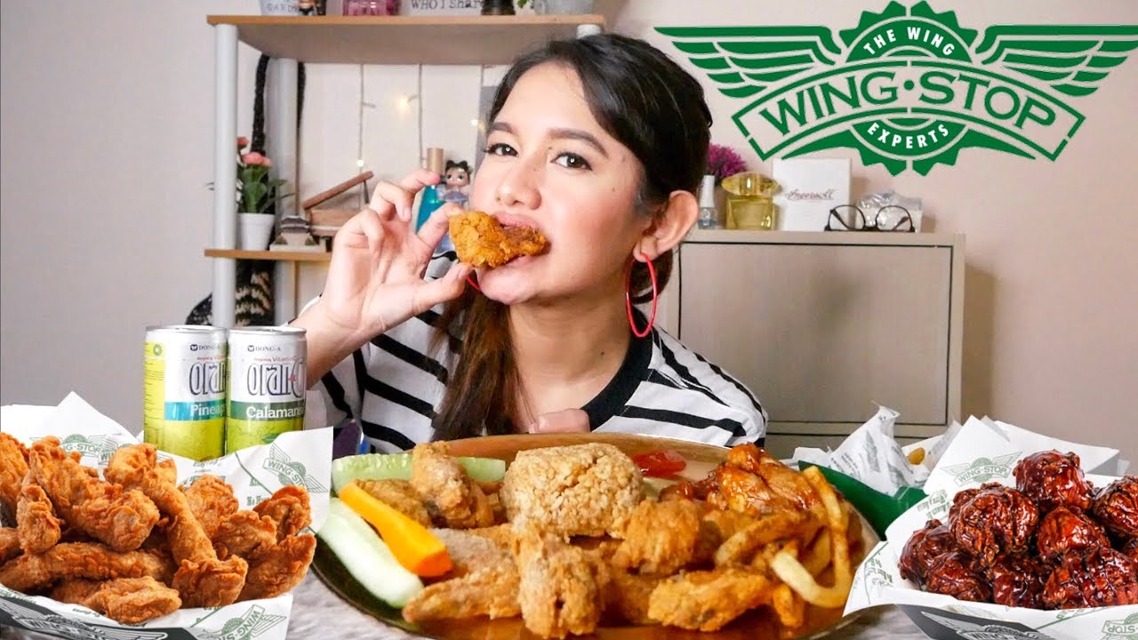 WINGSTOP MUKBANG! | Shely Che - YouTube