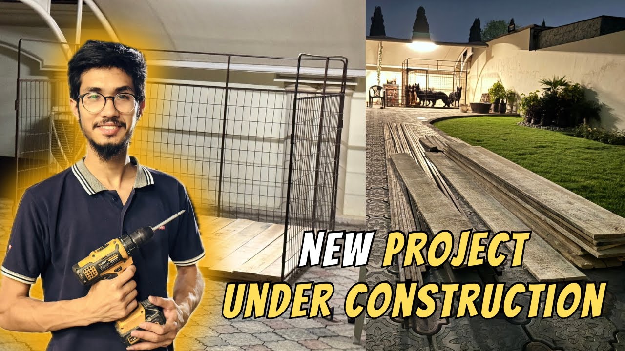 German shepherd kennel under Construction 🚧 | German shepherd | Kennel ...