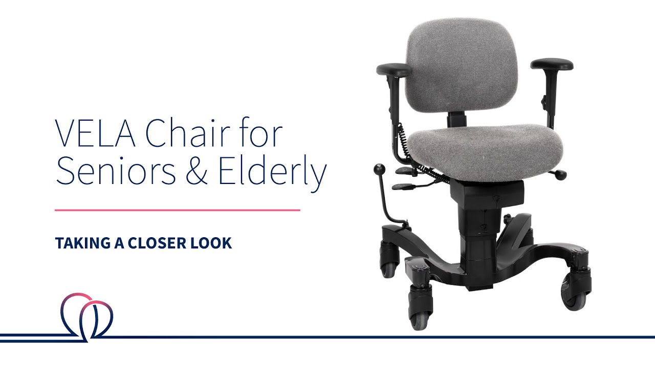 VELA 700 electric adjustable active chair - YouTube