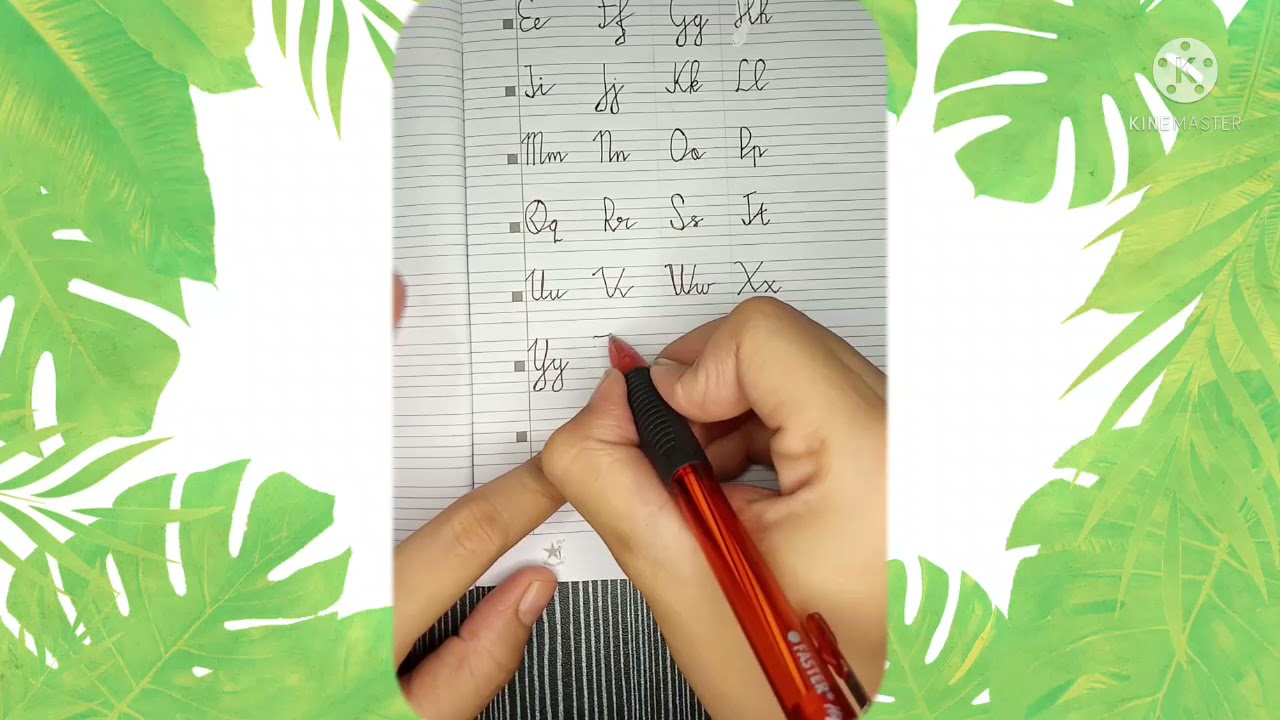 Cara Menulis Huruf Tegak Bersambung (Elok) dengan Baik & Benar. - YouTube