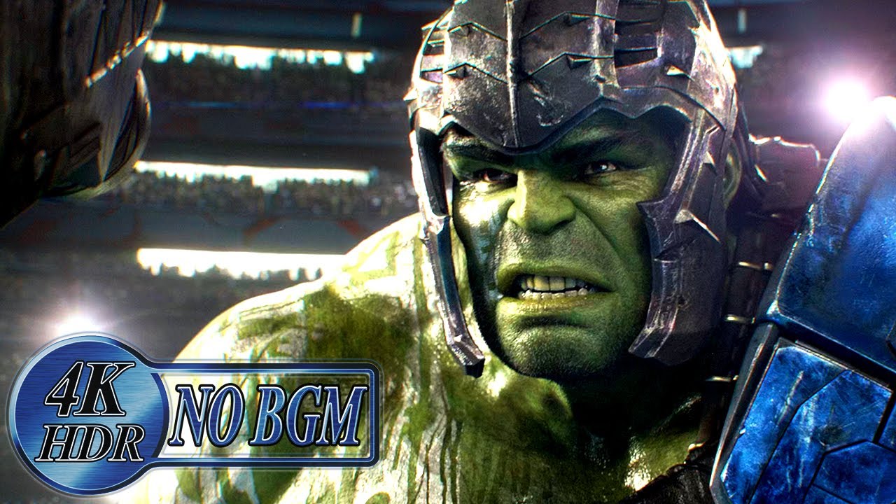 Thor vs. Hulk Fight Scene [Gladiators of Sakaar] [No BGM] | Thor ...