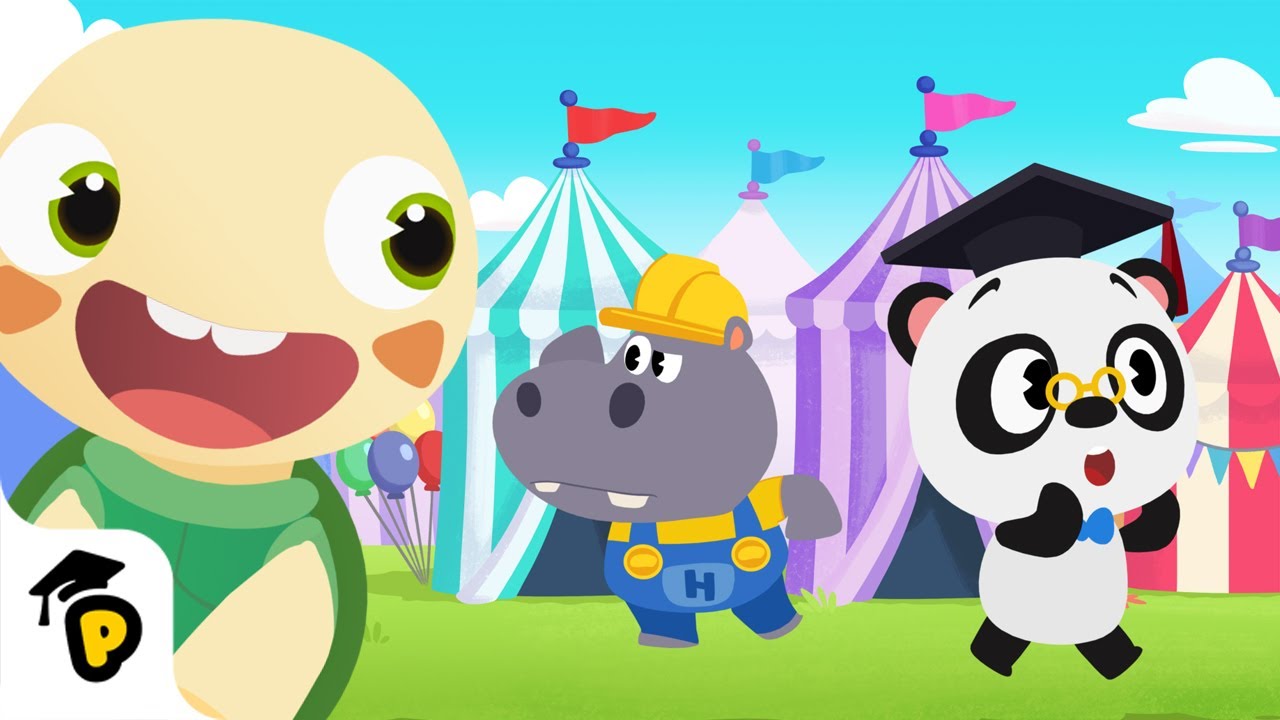 Finding Toto | Learn Shapes | Kids Learning Cartoon | Dr. Panda ...