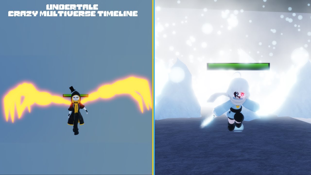 Undertale Crazy Multiverse Timeline - Bill Sans and Winter Chara - YouTube