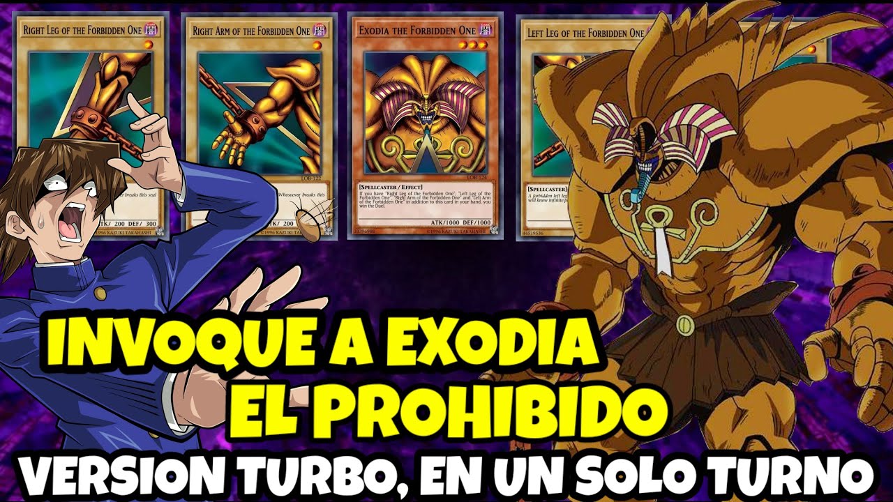 DECK EXODIA, EL PROHIBIDO/ULTRA TURBINADO - ROBA TODO EL MAZO EN UN ...
