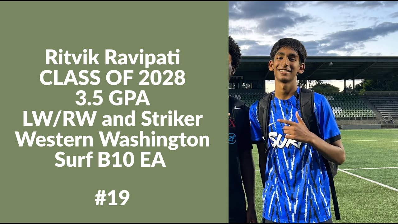 Ritvik Ravipati #19 - CO2028 - Winger & Striker - EA league - YouTube