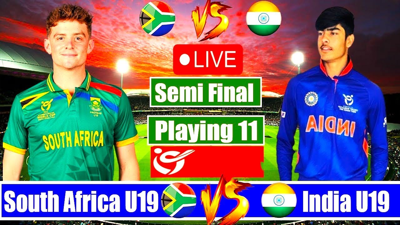 🔴 Live;;INDIA U-19 vs SOUTH AFRICA U-19 Live Match World Cup | IND U19 ...
