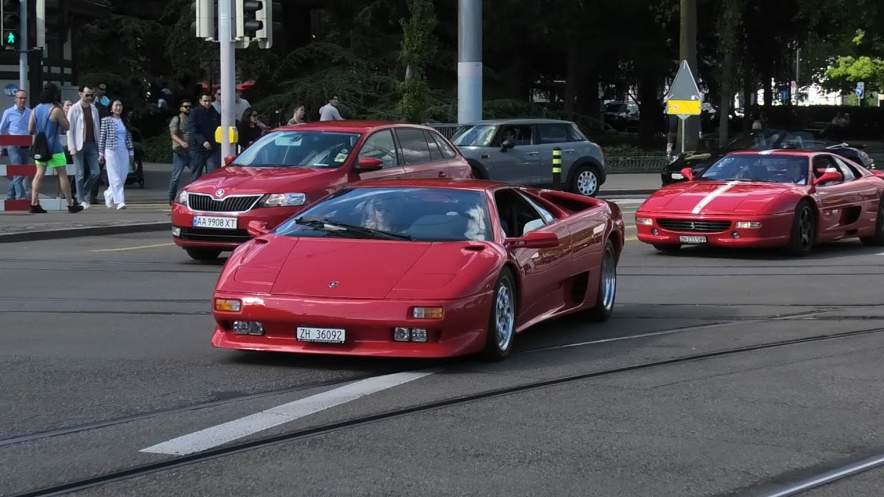 Supercars in Zurich! 2024 - Part 3 (911 Dakar, SF90, 812, Urus Perf ...