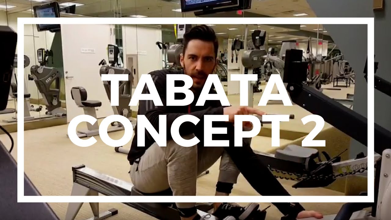 Tabata on the Concept 2 Ergometer - YouTube