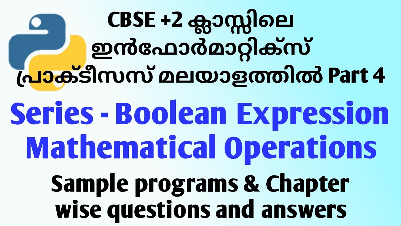 Mathematical Operations And Boolean Expression In Python Pandas YouTube mathematical-operations-and-boolean-expression-in-python-pandas-youtube