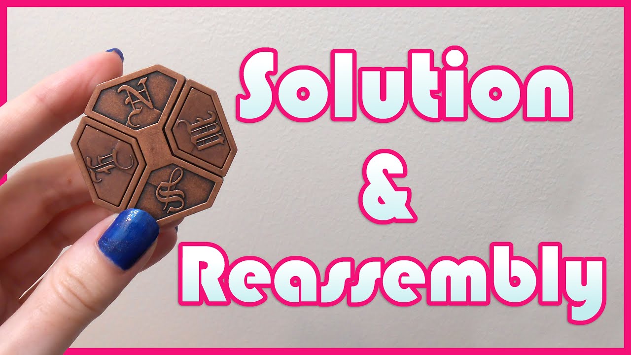 Hanayama NEWS Puzzle - Hints, Solution, & Reassembly | DevinCrystie ...