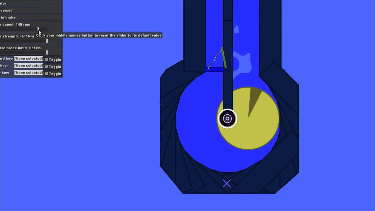 Algodoo Phun - Rotary Compressor - YouTube