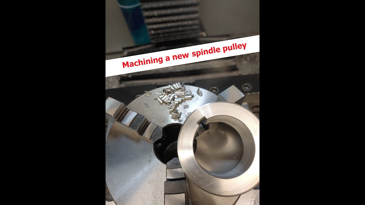 PM30 Upgrades: Chapter 4 - Spindle Pulley - YouTube