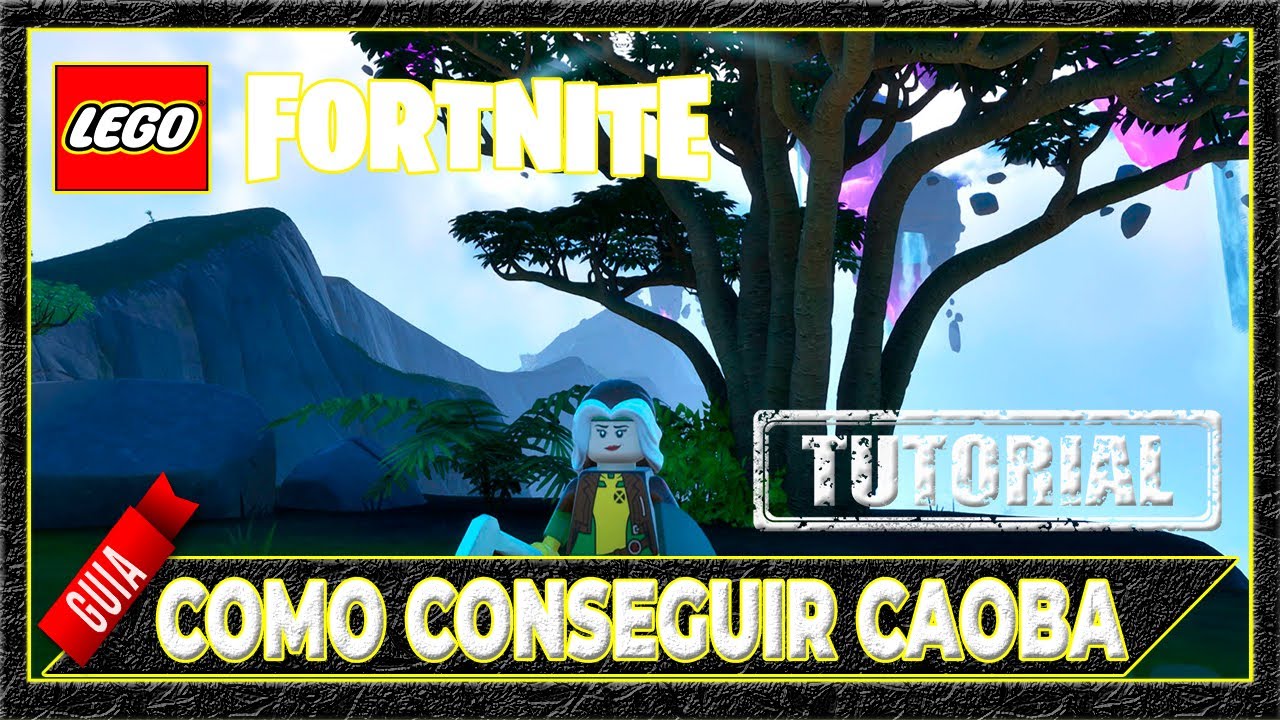 como conseguir caoba🎮| LEGO Fortnite gameplay español - YouTube