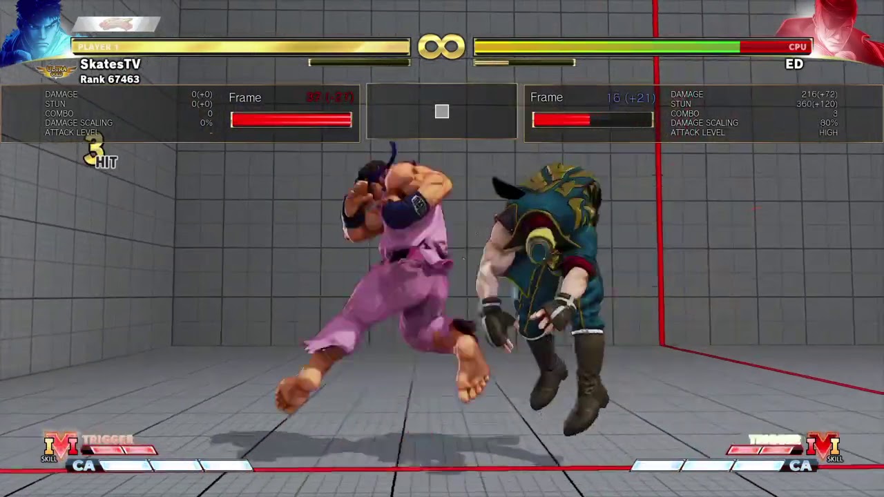 WEIRD RYU TECH 2: CRUSH COUNTER EMPTY JUMP FORWARD AXE KICK - YouTube