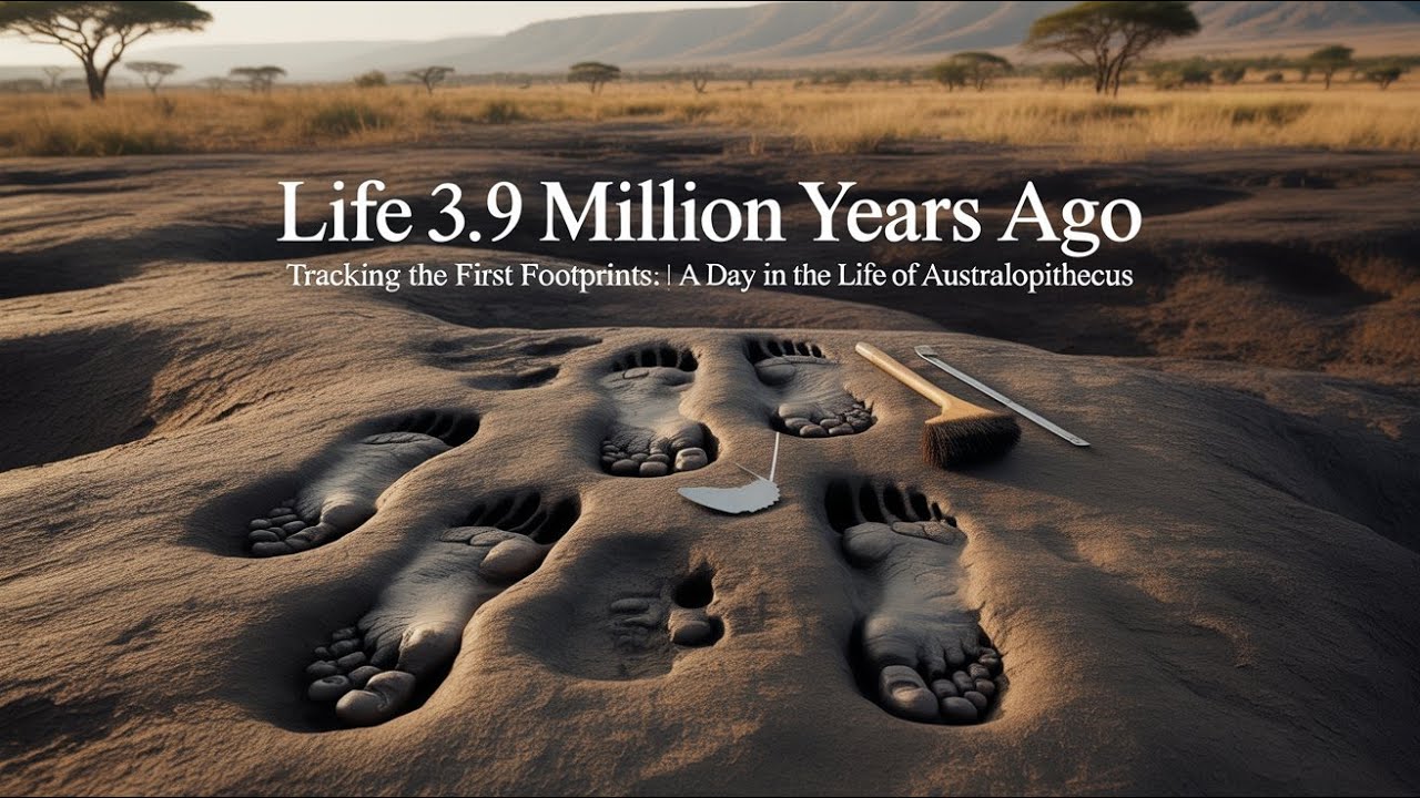 (Life 3.9 Million Years Ago | Tracking the First Footprints: A Day in ...