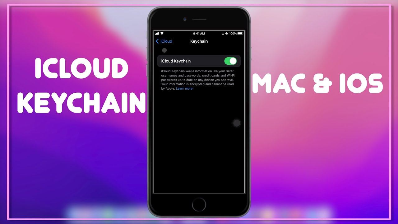 How to setup iCloud Keychain - YouTube