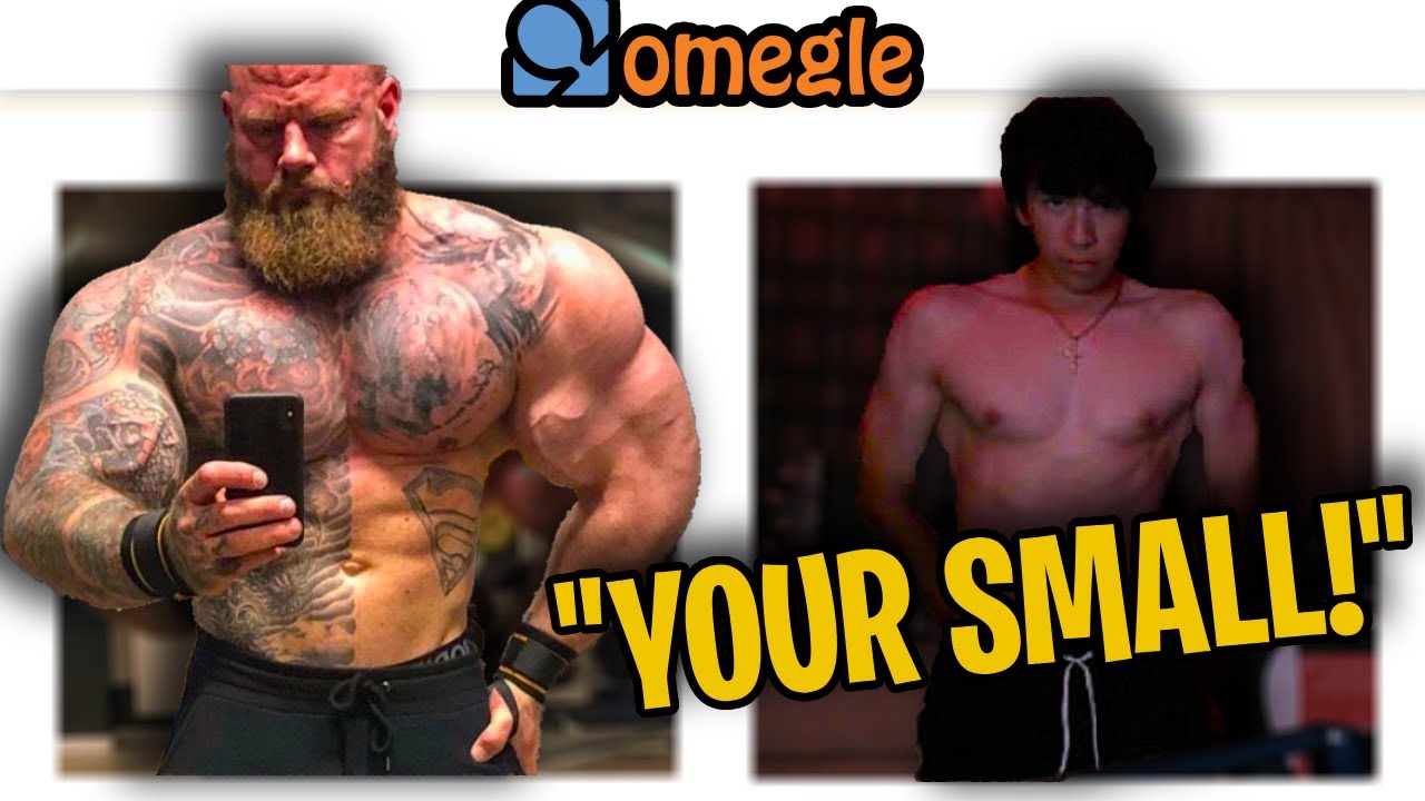 Bodybuilders Fight On Omegle 😱 Youtube