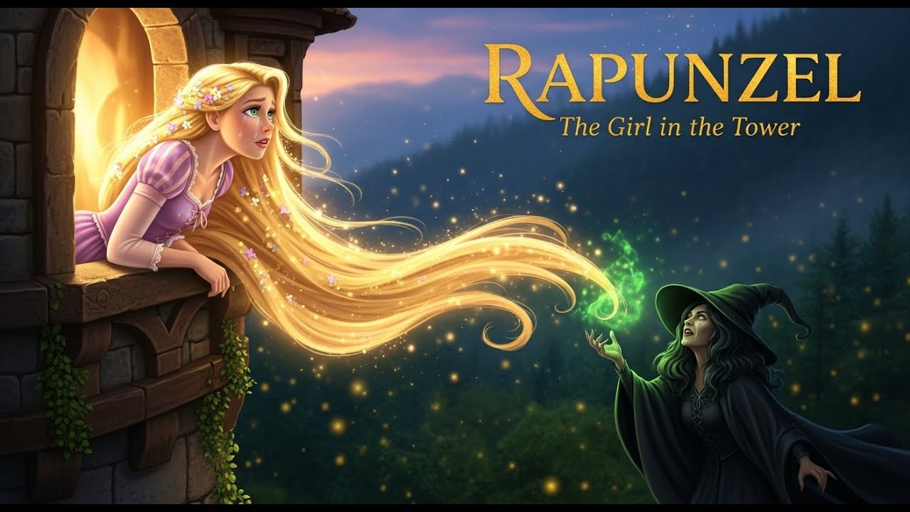 Rapunzel - Bedtime Fairy For Kids | Classical Fairy Tale | Bedtime ...