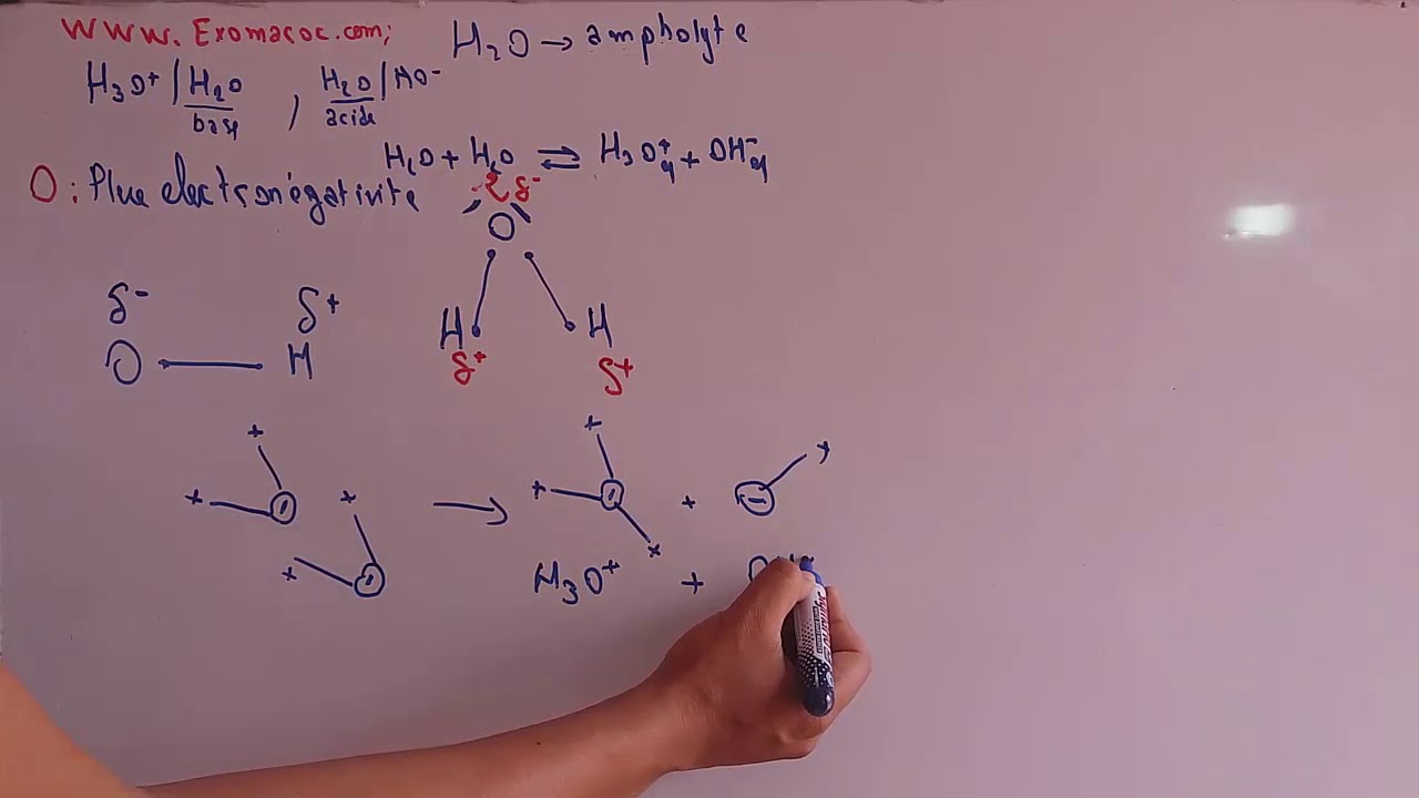 chimie - partie 9 : constante d'equilibre de l'eau Ke.pke - YouTube