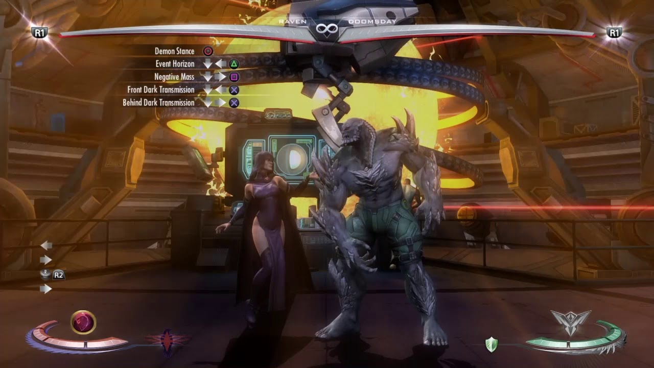 Injustice Raven Moveset - YouTube
