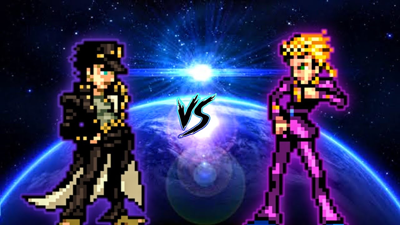 Jotaro Over Heaven OP (New) VS Giorno Ger OP in Jump Force Mugen😱 - YouTube
