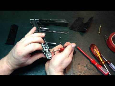 Colt 1911 cal. 45 zerlegen und zusammenbauen (Complete Disassembly and Reassembly), Teil 1